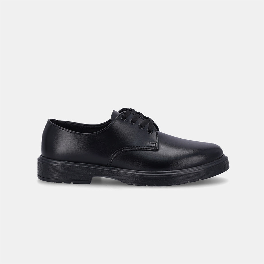 Clerk Older Boys Chunky Lace Up School Shoe - Black – Bata Official Website